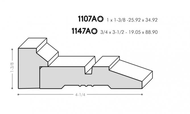 Modern Casing & BackBand Combinations – Balmoral Lumber & Millwork Ltd ...
